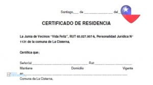Cómo Obtener tu Certificado de Residencia en Chile【2021】